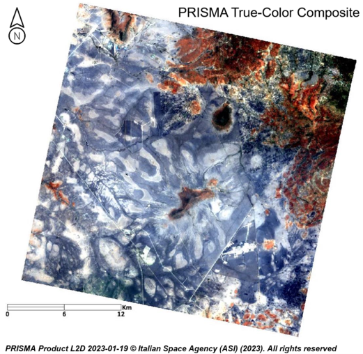 New PRISMA image acquisition